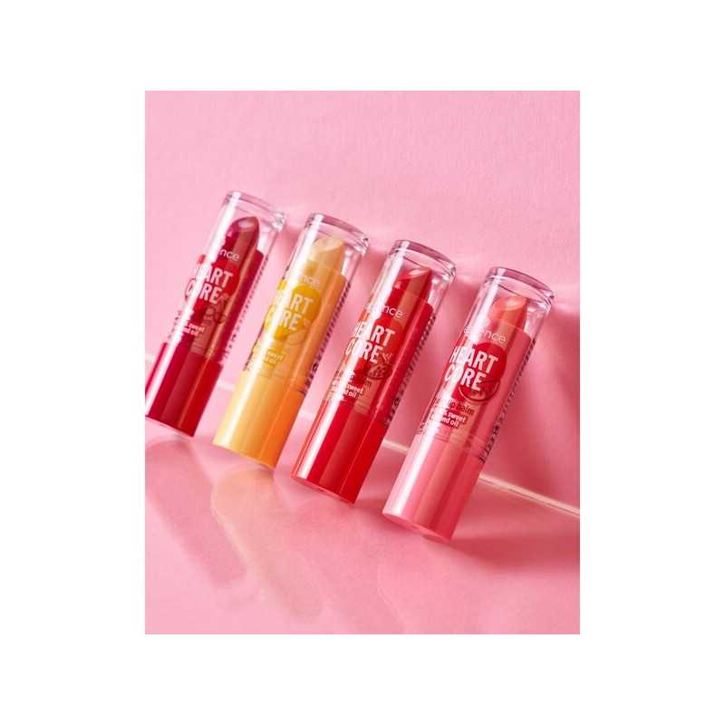 BAUME A LEVRES FRUITE HEART CORE ESSENCE Référence 03 Couleur #F8C2DA