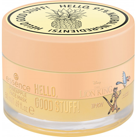Masque Visage Ananas Disney The Lion King HELLO, GOOD STUFF! ESSENCE
