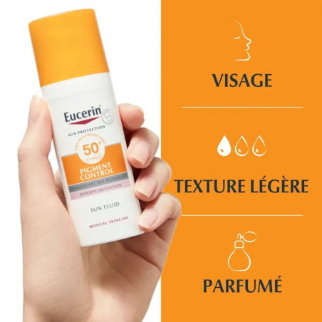 ECRAN SOLAIRE SPF 50 PIGMENT CONTROL EUCERIN