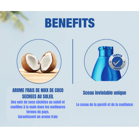 Parachute Advansed Huile capillaire à la noix de coco avec vitamine E ...